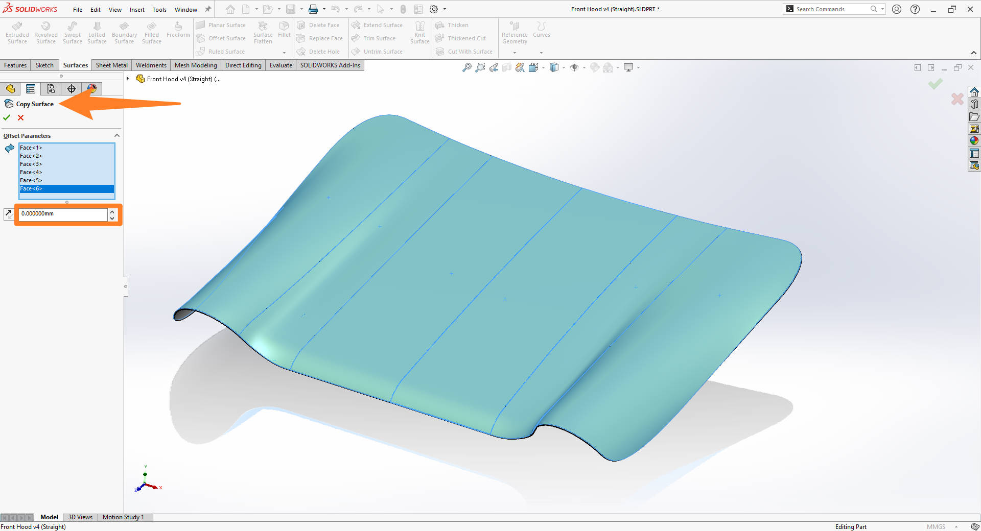 Surface Modelling Tips How To Convert Solids To Surfaces In Solidwork
